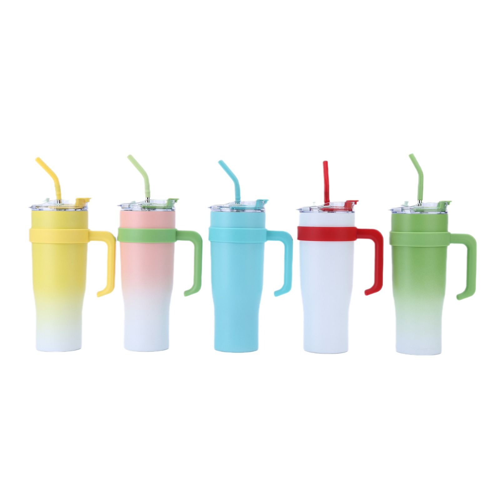 40 oz Stainless Steel Thermal Car Mug with Removable Handle PY407017