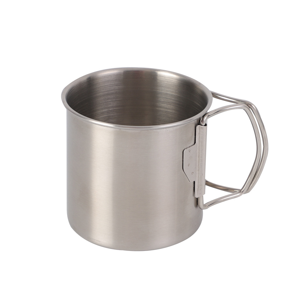 Folding Stainless Steel Camping Coffee Mug PY407020